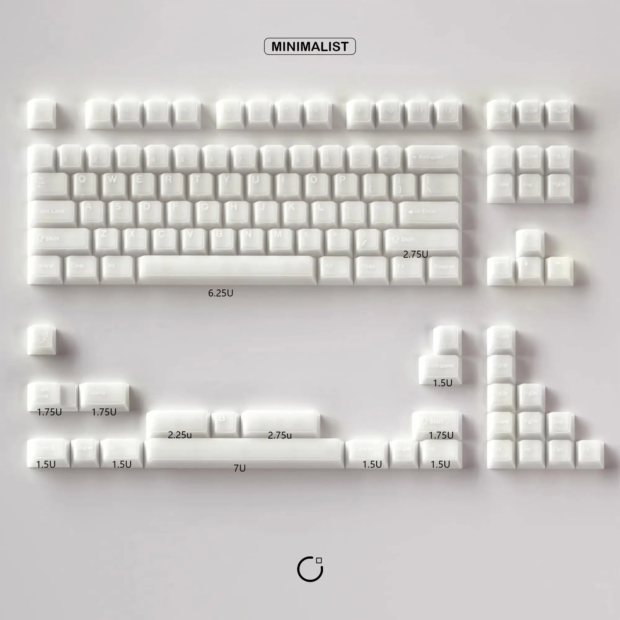 Jade White PBT Keycaps - Premium Quality Keycaps – Olivekeys