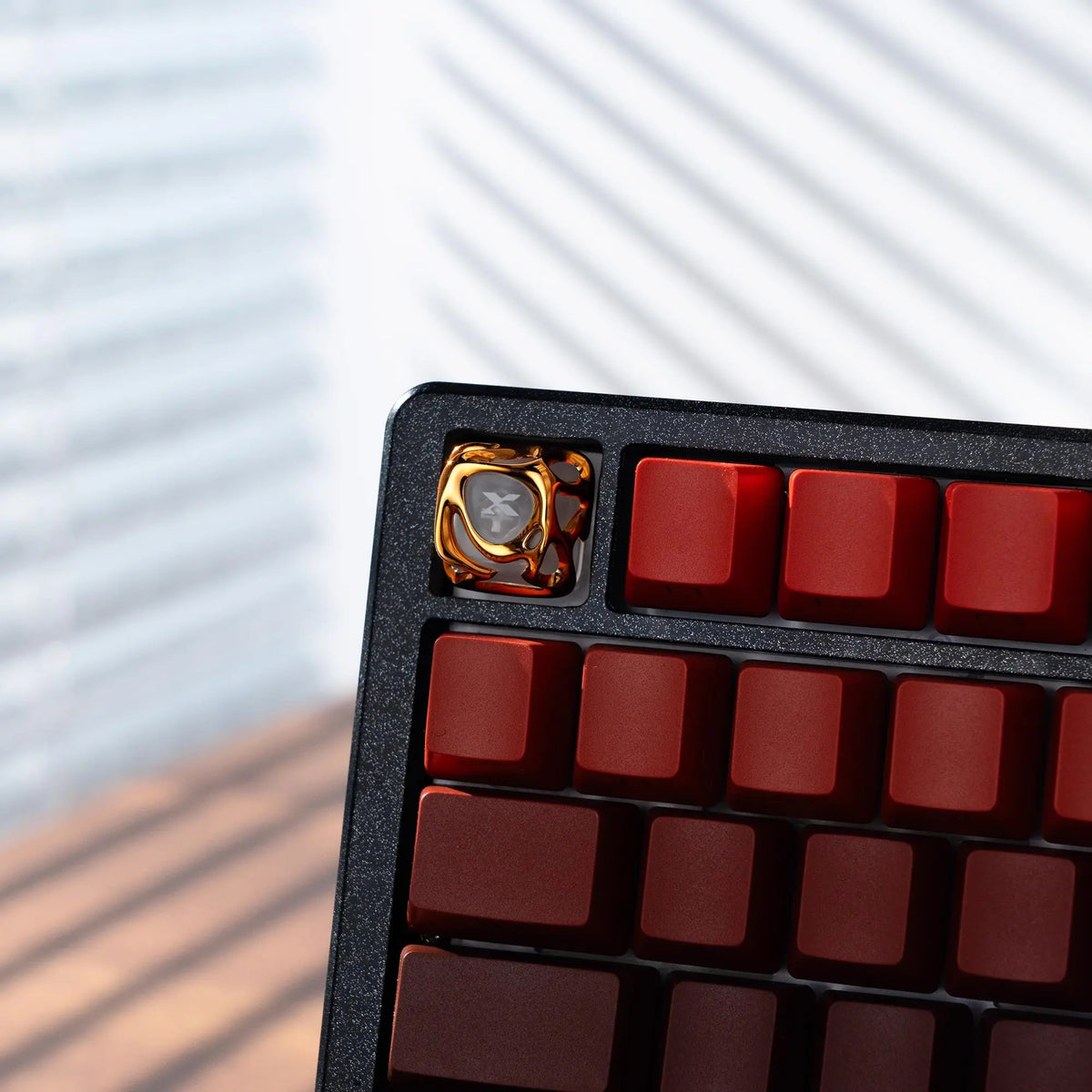Gold Matte Translucent Keycaps for Custom Keyboards – Olivekeys