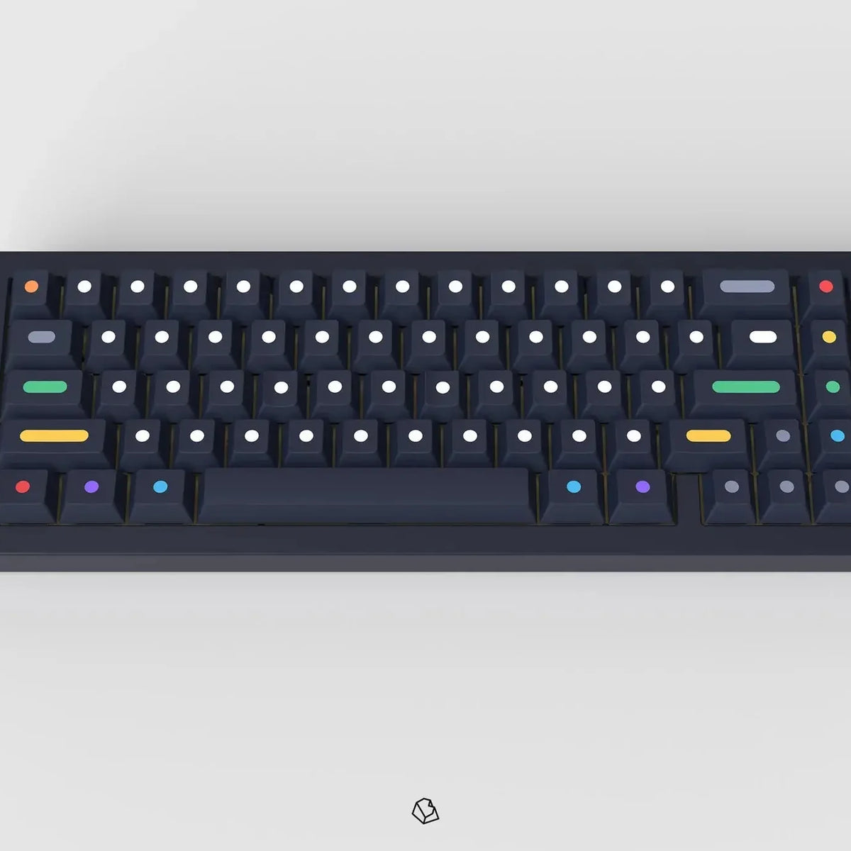 Custom Minimalist Dots Dark Keycaps | Keycaps – Olivekeys